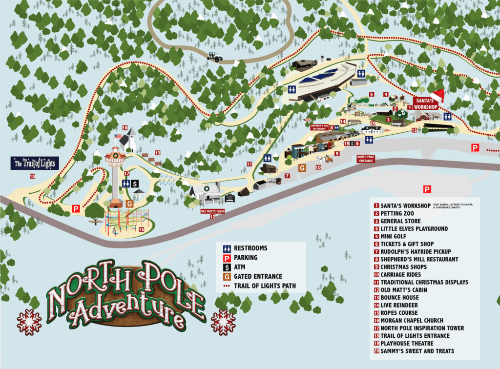 North Pole Adventure in Branson - Christmas Festival Shepherd of the Hills