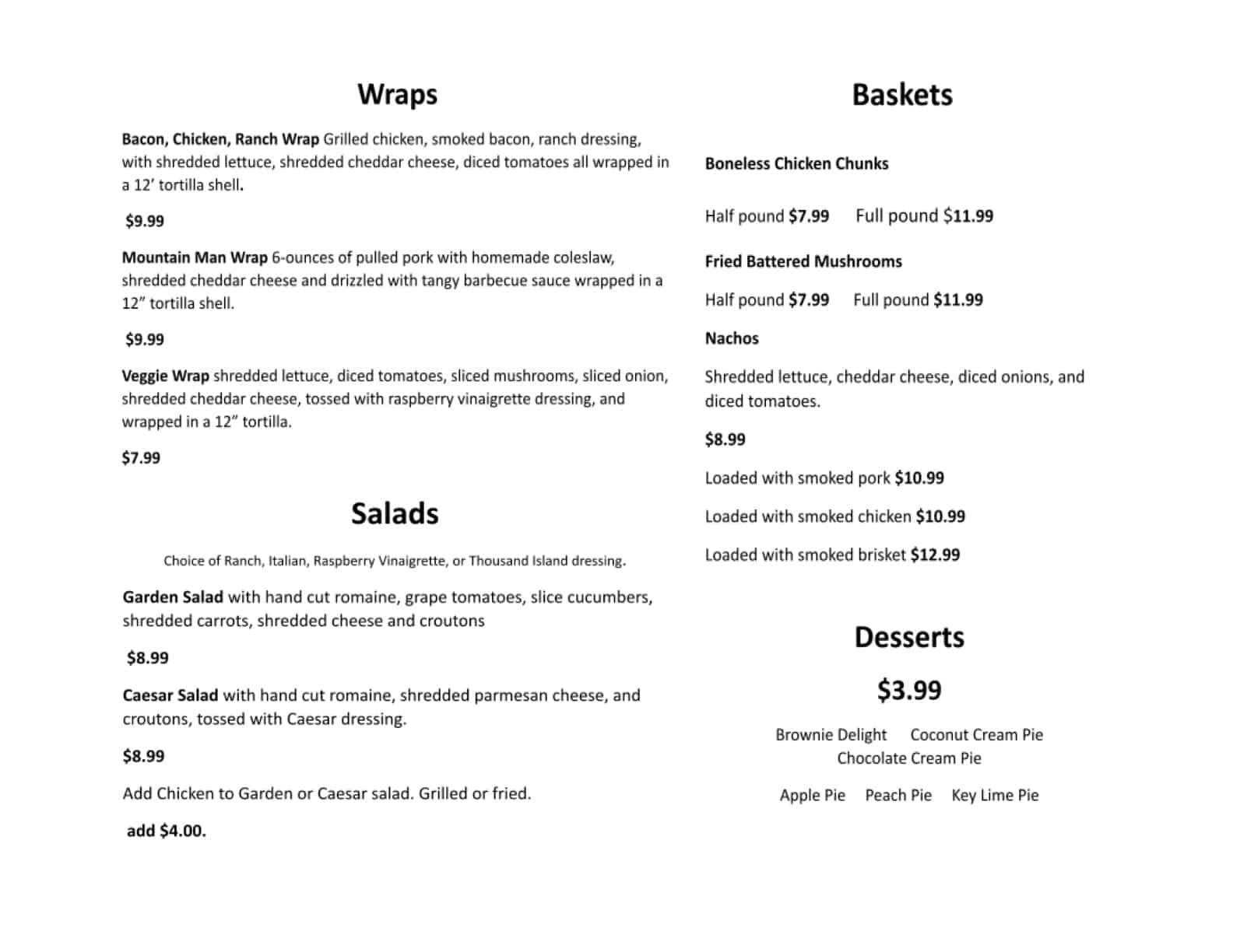 Branson Restaurant | Shepherd's Grill | Shepherd of the Hills